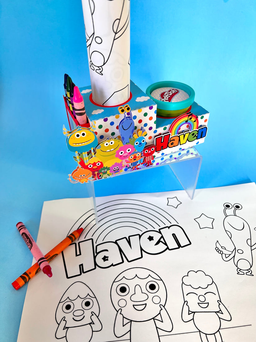 Cute Songs Playdough & Coloring Page Favor Box – jessicaantoinedesigns